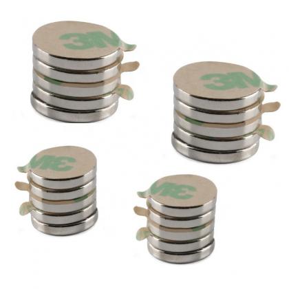 Custom Super strong ultra thin disc magnet with self adhesive,Super ...